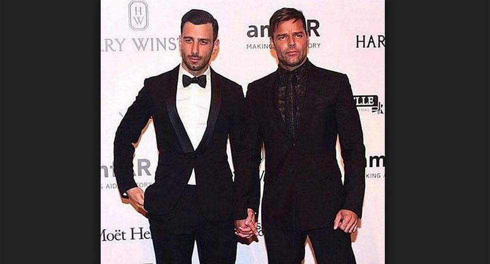 Ricky Martin se luce de la mano con su pareja en gala benéfica | OJO ...