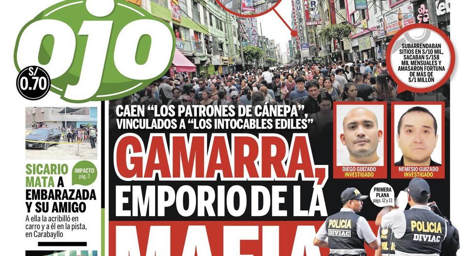 Portada Diario OJO 18 de Febrero de 2020 web ojo | IMPRESA | OJO