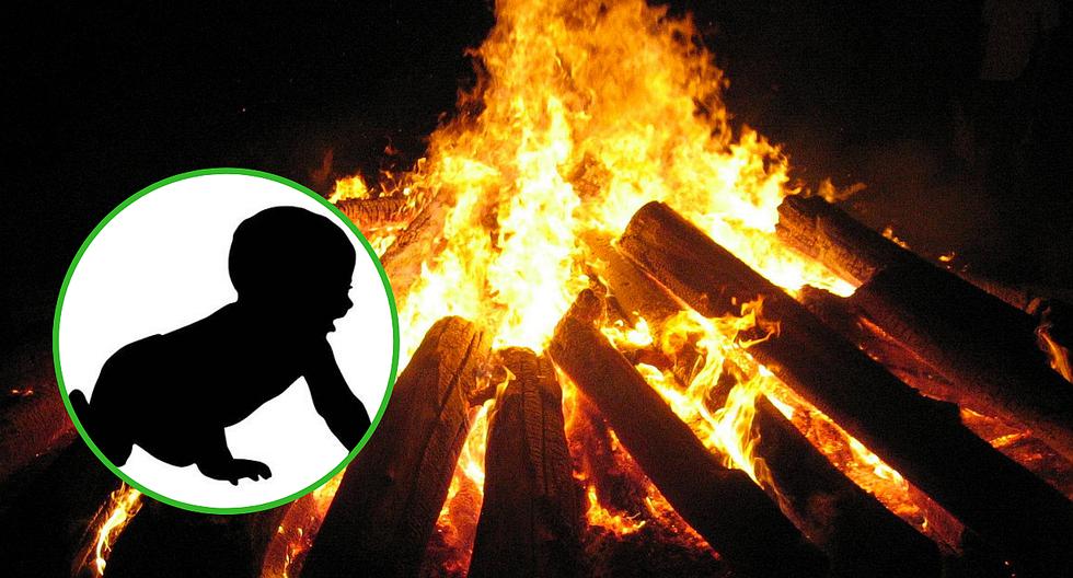 Bebé calcinado es encontrado en terreno descampado | ACTUALIDAD | OJO