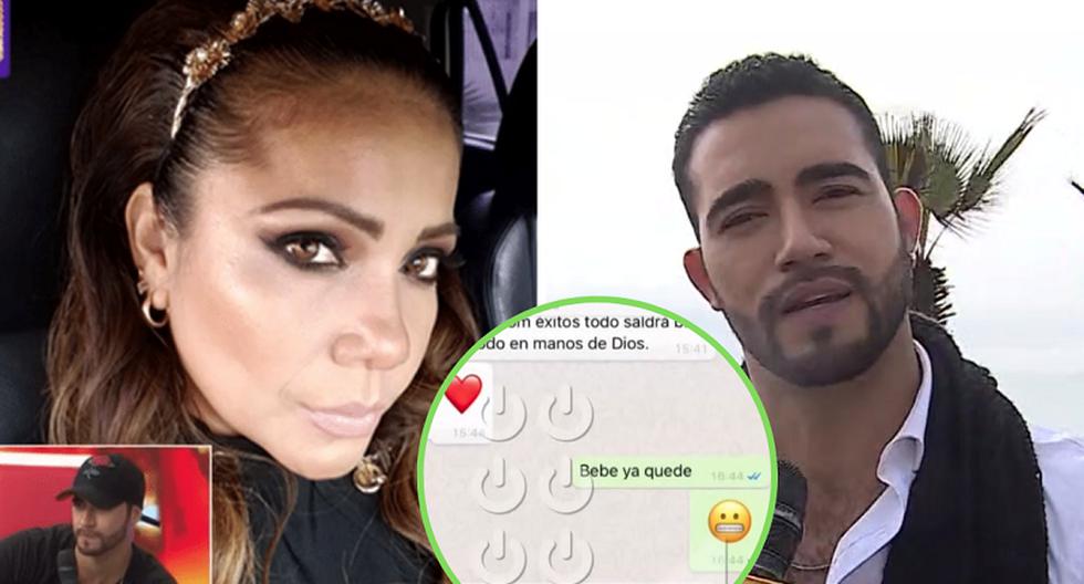 Marisol: comparten chats cariñoso con guapo modelo | OJO-SHOW | OJO