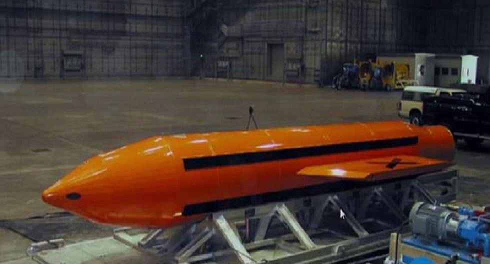 EE.UU. lanza por primera vez su poderosa bomba no nuclear en Afganistán ...