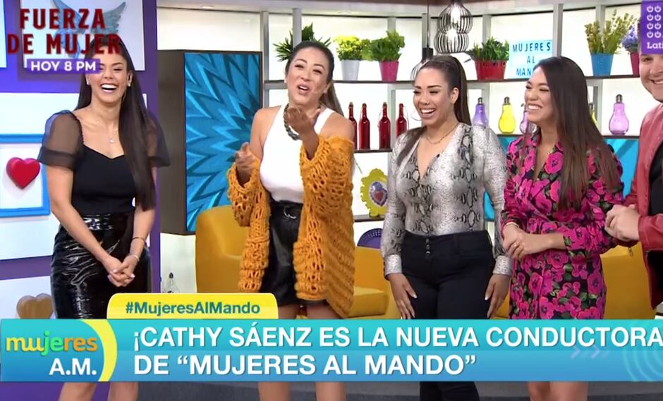 Cathy Sáenz "La Mamacha" es la nueva conductora de 'Mujeres al Mando ...