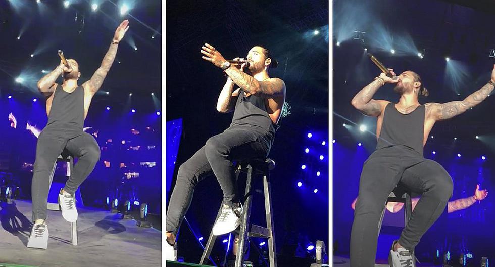 El bello gesto que tuvo Maluma durante concierto en Lima (VIDEOS) | OJO ...