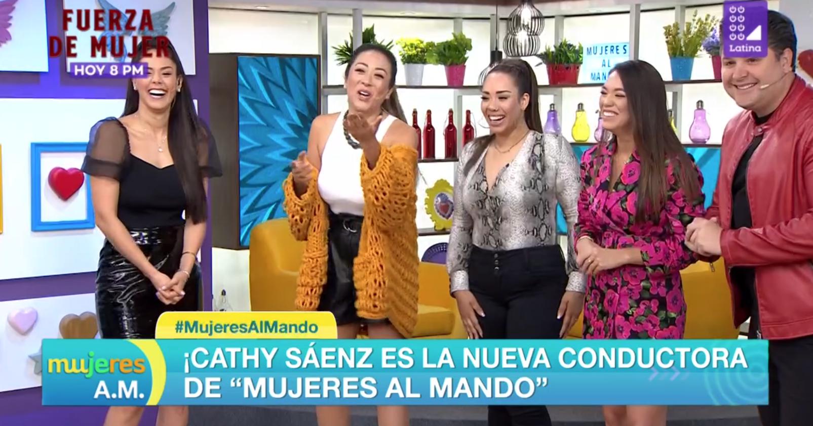Cathy Sáenz es la cuarta conductora de “Mujeres al Mando” | FOTOS Y ...