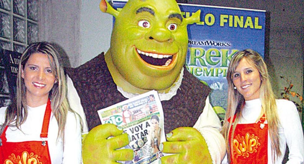 Shrek se dio una vuelta por OJO | CIUDAD | OJO