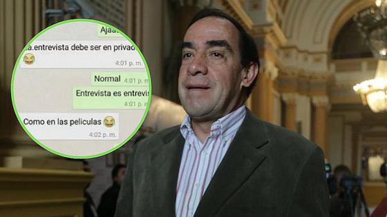Nuevos chats del presunto acoso de Yonhy Lescano a periodista ...
