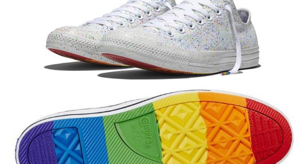 ¡Converse y sus nuevas zapatillas con detalles LGBT! [FOTOS] | MUJER | OJO