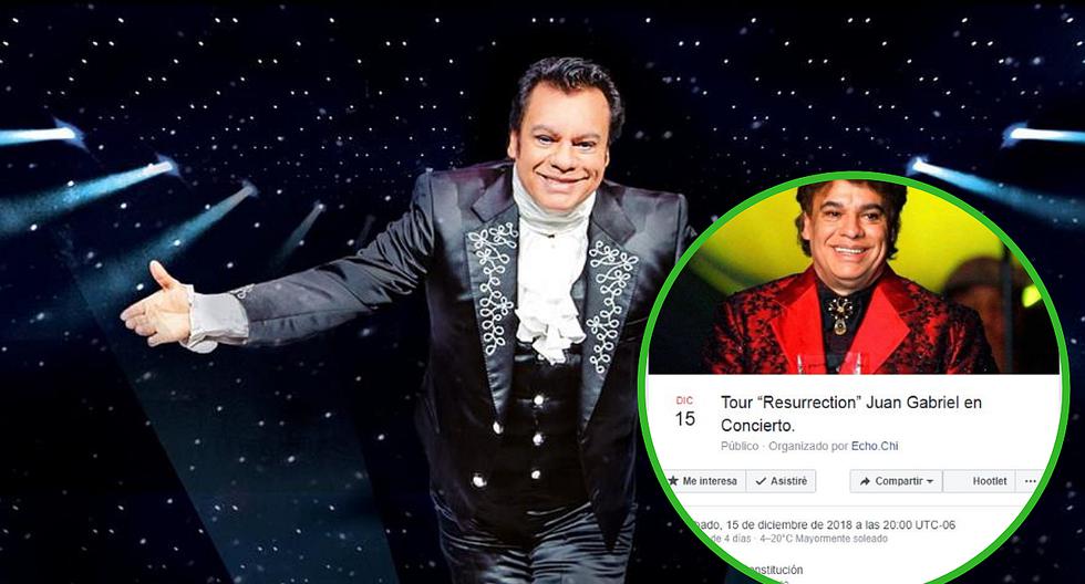 Anuncian en Facebook "Tour Resurrección" mundial de Juan Gabriel | OJO ...
