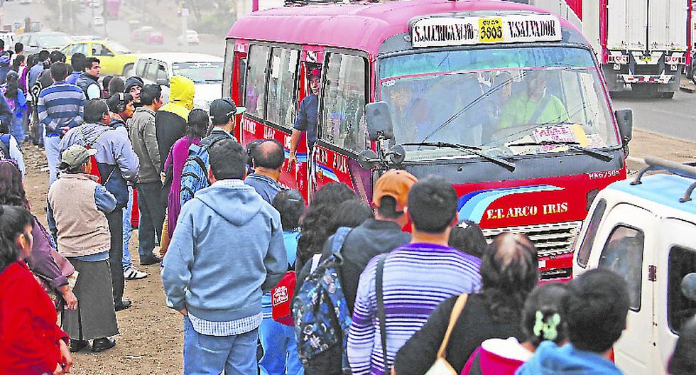 Caos y sangre en paro de micros de Lima y Callao | ACTUALIDAD | OJO