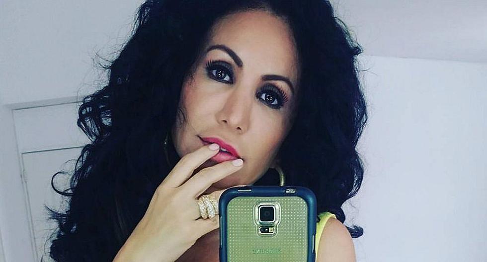 ¡Mostró más de la cuenta! Janet Barboza publica sexy foto y deja ver ...