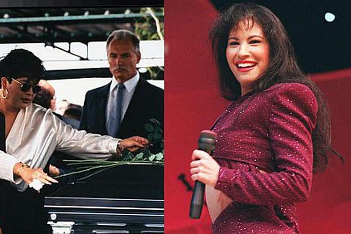 Selena Quintanilla Funeral Casket