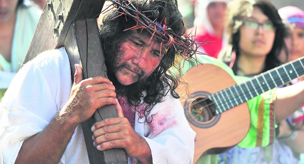 No pudieron crucificar al "Cristo cholo" | CIUDAD | OJO