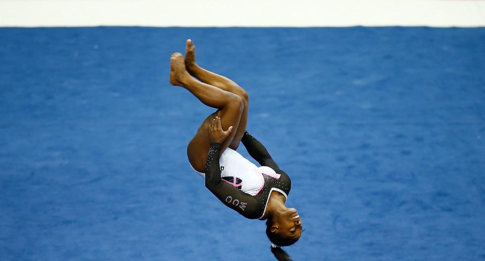 Doble salto mortal con triple giro: Video de Simone Biles impacta al ...