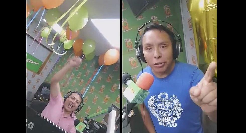 Edwin Sierra saluda en vivo, desde su programa Cumbias y Risas, a ...