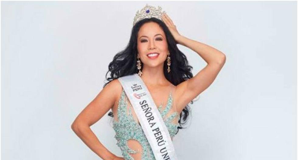 ¡Así lució Patty Wong luego de ser coronada Sra. Perú! [FOTOS] | MUJER ...