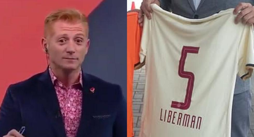 Facebook | Martín Liberman recibió una camiseta de Universitario de ...