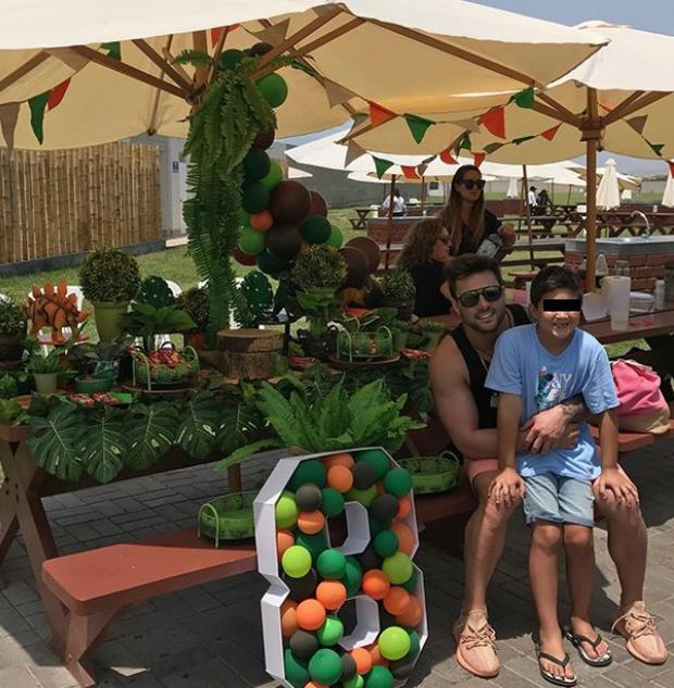 Nicola Porcella y su expareja celebran el cumpleaños de su hijo con ...