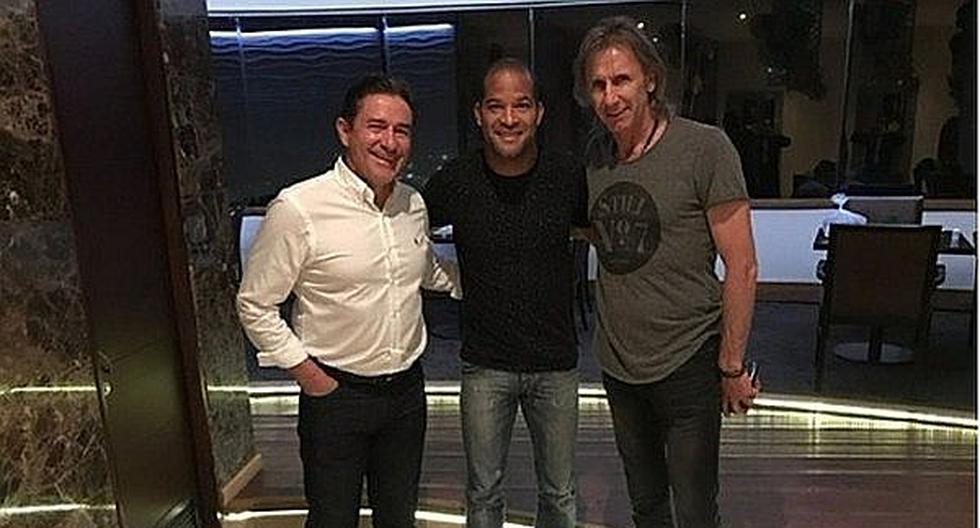 "Mudo" Rodríguez recibió la visita de Ricardo Gareca en Colombia ...