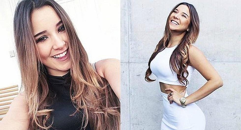 Ale Fuller demuestra su talento con el balón de fútbol durante rutina ...