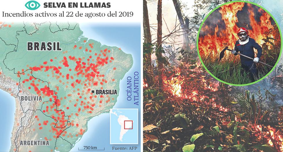 Humo que emana de incendios forestales en la Amazonía llega al Perú ...