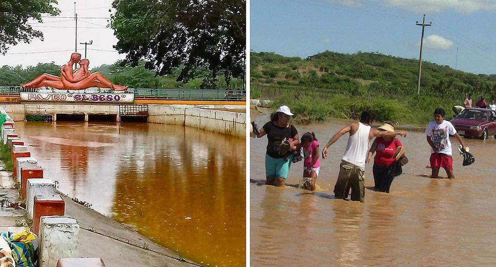 Río Tumbes se desborda y aísla pueblos | REGIONALES | OJO