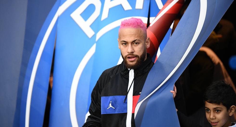 El rosa de la vida: Neymar sorprendió con nuevo tinte en su cabello en ...