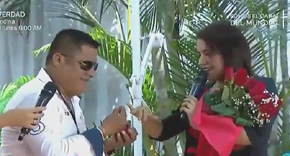 Andrea Fonseca muestra anillo de compromiso que le dio Robert Muñoz de 'Clavito y su Chela ...