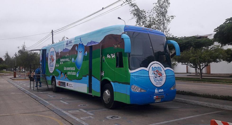 Agua Bus: vecinos recibirán información sobre buen uso y malas ...