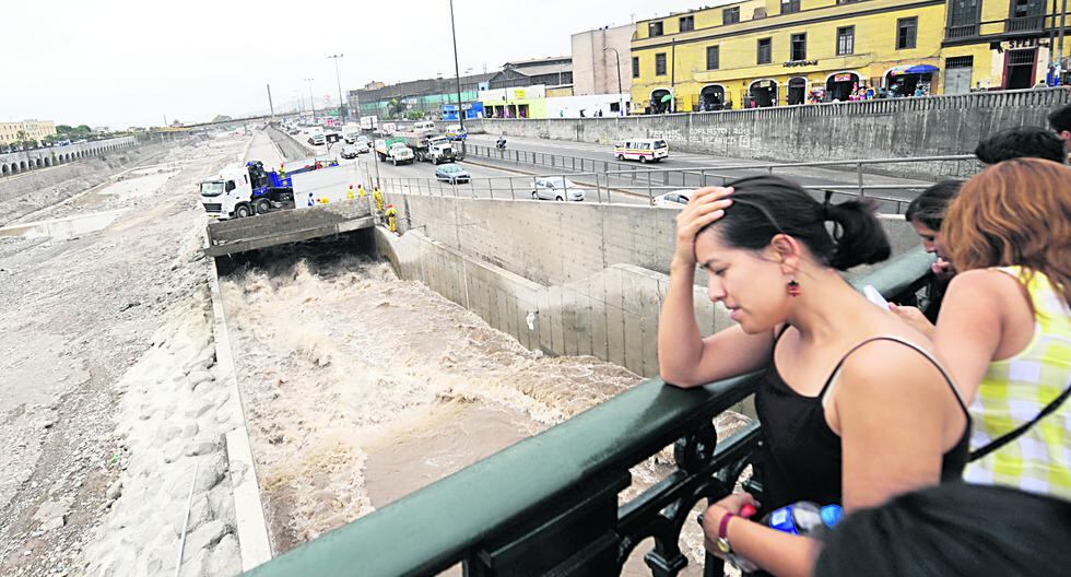 Vía Parque Rímac otra vez bajo el agua | CIUDAD | OJO