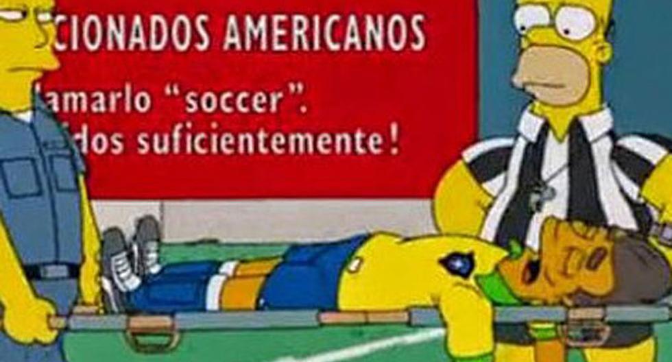 'Los Simpsons' predijeron lesión de Neymar [VIDEO] | ACTUALIDAD | OJO